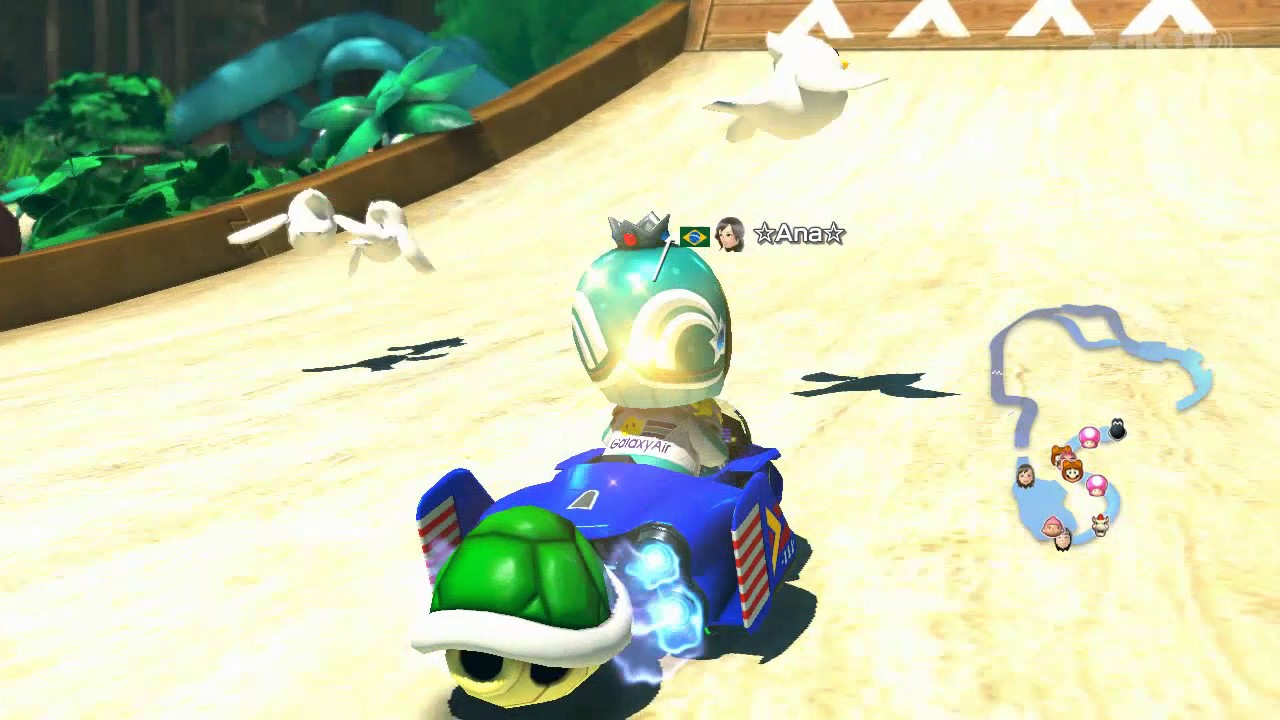 Wii U - Mario Kart 8 - Game Over for Ana - YouTube