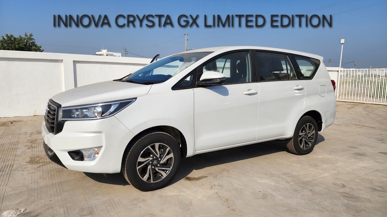NEW INNOVA CRYSTA GX 8STR LIMITED EDITION 2024 PEARL WHITE # ...