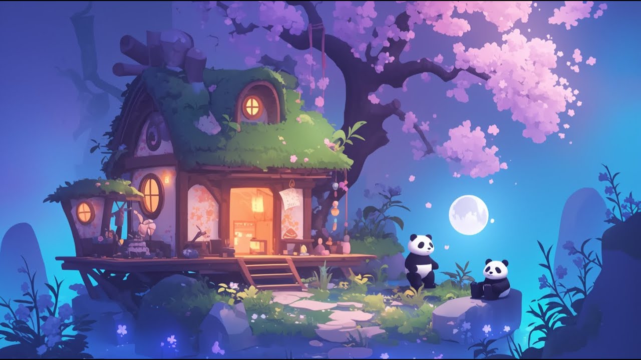 🌳🐼"Panda Lofi: Chill Beats to Relax, Study, and Unwind"🎧 - YouTube