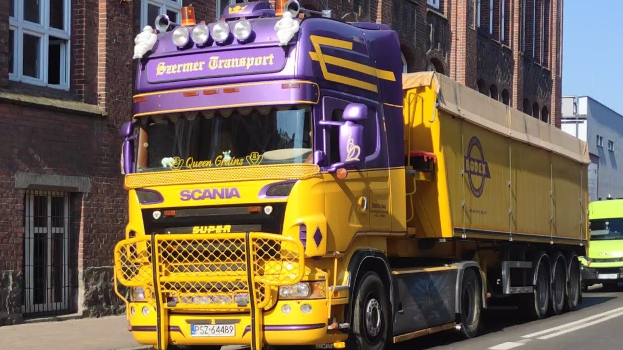 Scania R500 V8 straight pipe Szermer Transport, ex Martin Snel / Wałcz ...