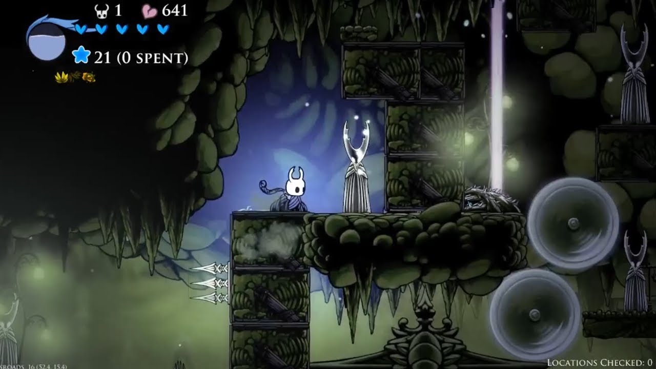 Hollow Knight - Forgotten Crossroads C-Side Clear - YouTube