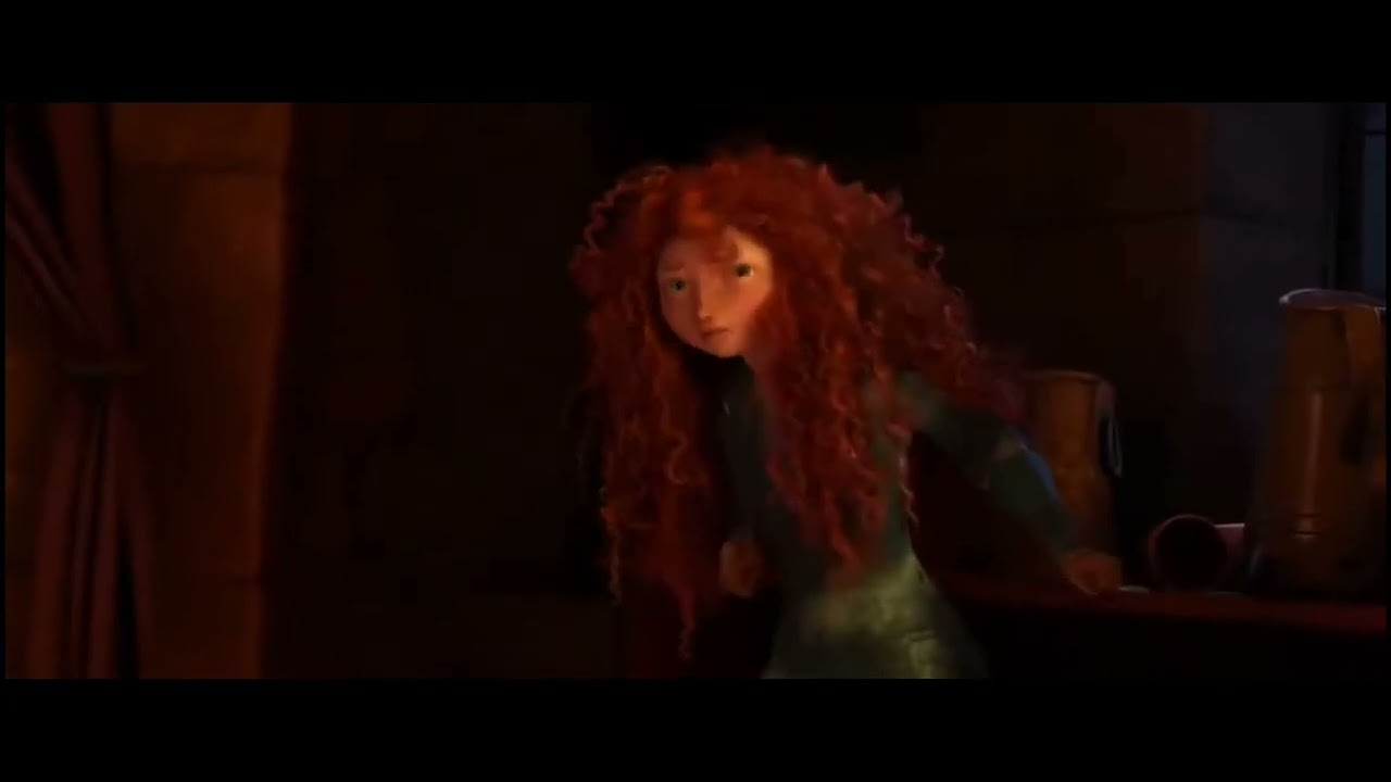 Brave: Elinor turns into a bear - YouTube