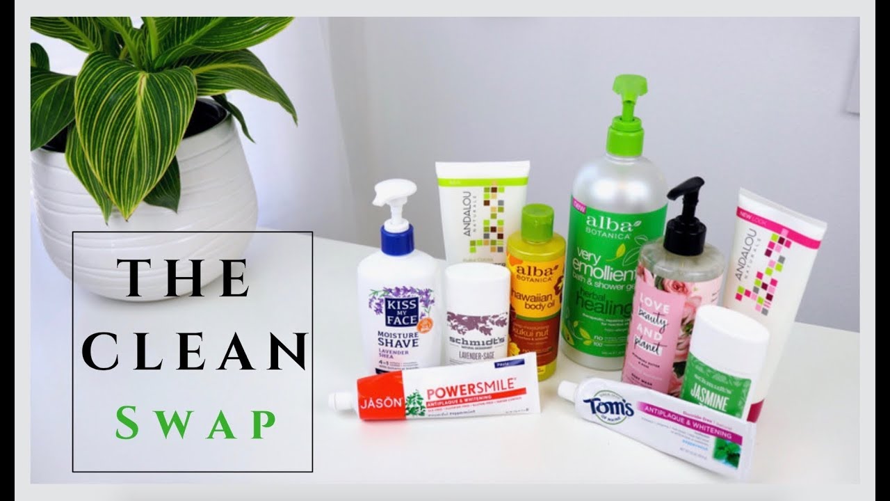The Clean Swap | Clean Cabinet Challenge | Body Care Edition - YouTube
