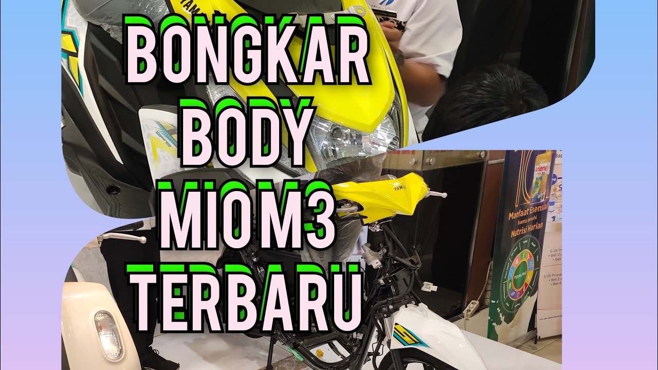 bongkar pasang body Mio m3 terbaru - YouTube