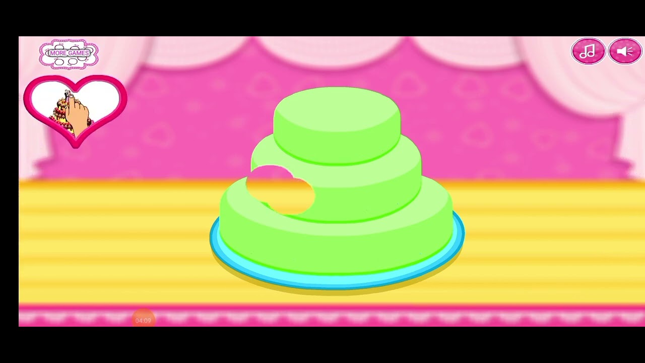 cooking wedding cake game - YouTube