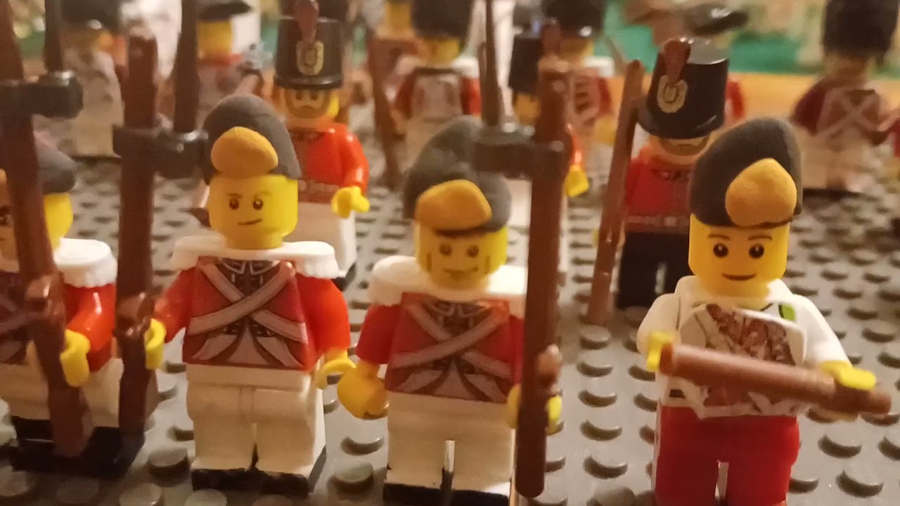 lego American revolution minifigure collection - YouTube
