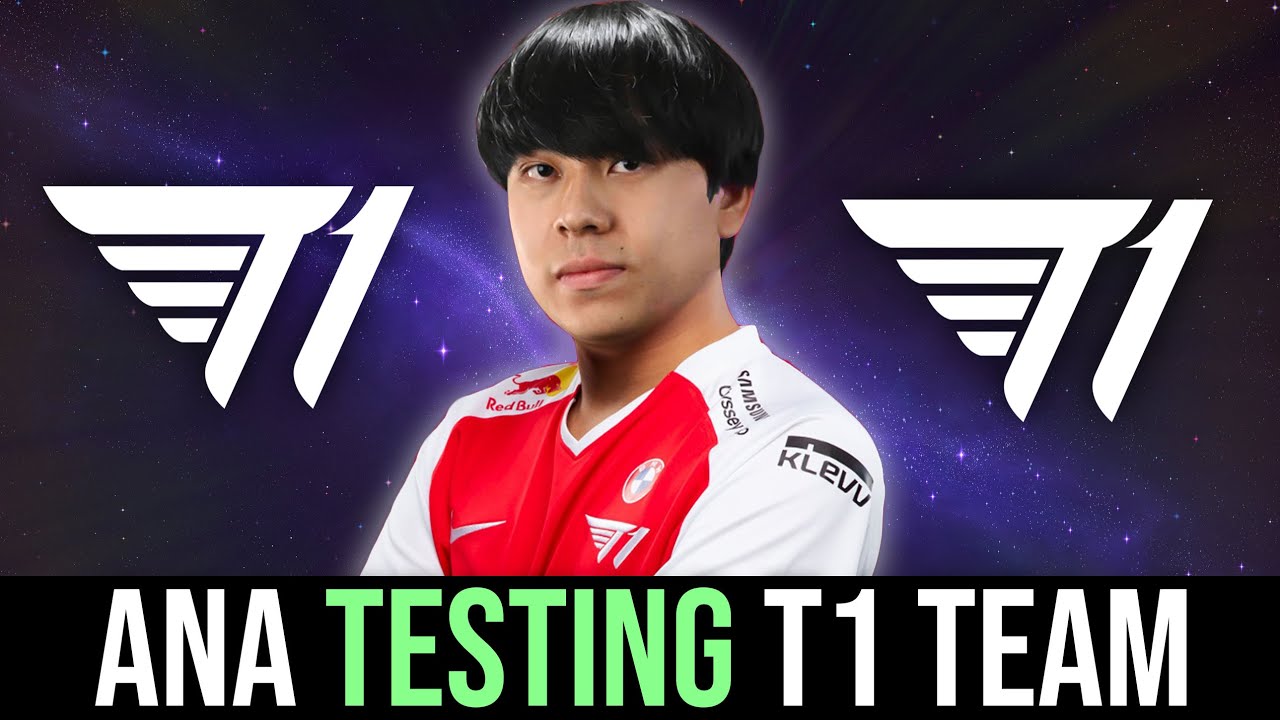 Ana TESTING new T1 teammates - YouTube