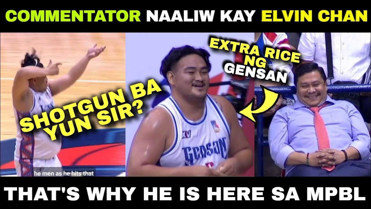 MPBL Elvin Chan Naaliw mga Commentator dito | MPBL Dancers Humataw ...