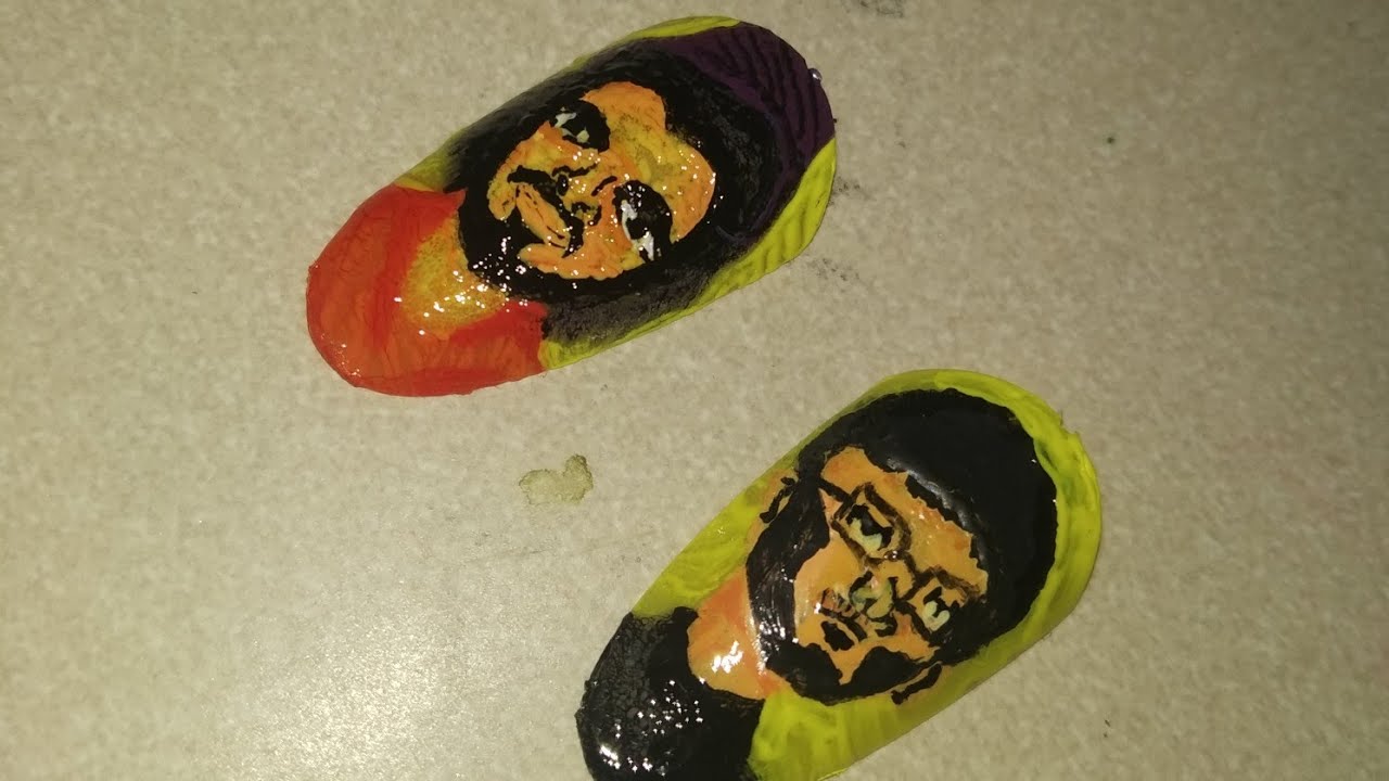 Face nail art | not so perfect |🦋| @CarryMinati @BBKiVines - YouTube