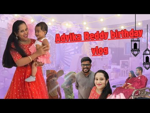 Advika reddy birthday vlog||happy birthday advika - YouTube