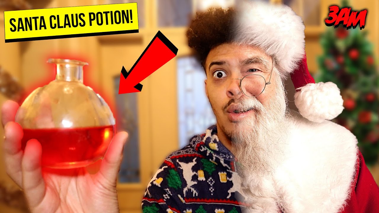 DO NOT DRINK THE SANTA CLAUS CHRISTMAS POTION AT 3AM (SANTA CLAUS ...
