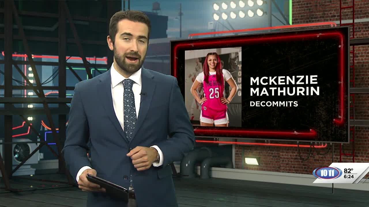 McKenzie Mathurin decommits from the Huskers - YouTube