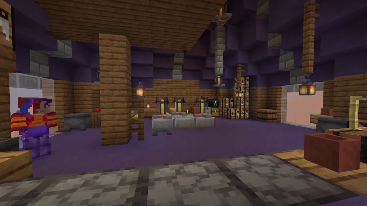 Wizard Tower Interior - Minecraft Timelapse - YouTube