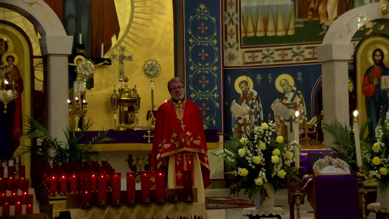 Holy Thursday Vesperal Liturgy ~ April 16, 2020 - YouTube