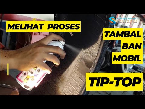 Melihat Proses Tambal Ban Mobil TIP-TOP - YouTube