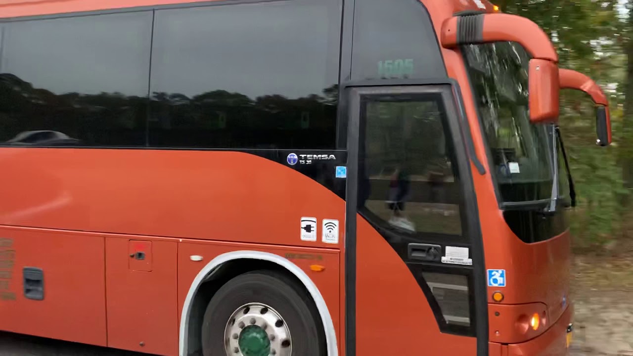 Bus 1505: 2015 Temsa T35 - YouTube