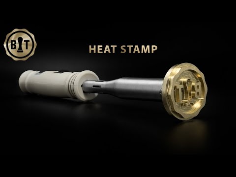 Heat Stamp For Burger - YouTube