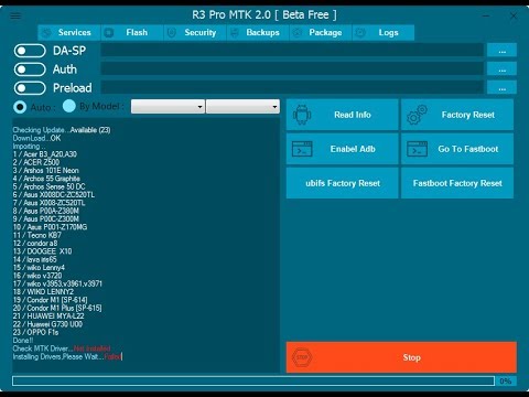 All in One Mtk Tool R3 v2.0 | Frp Reset/Read Pattern/Reset Lock Direct ...