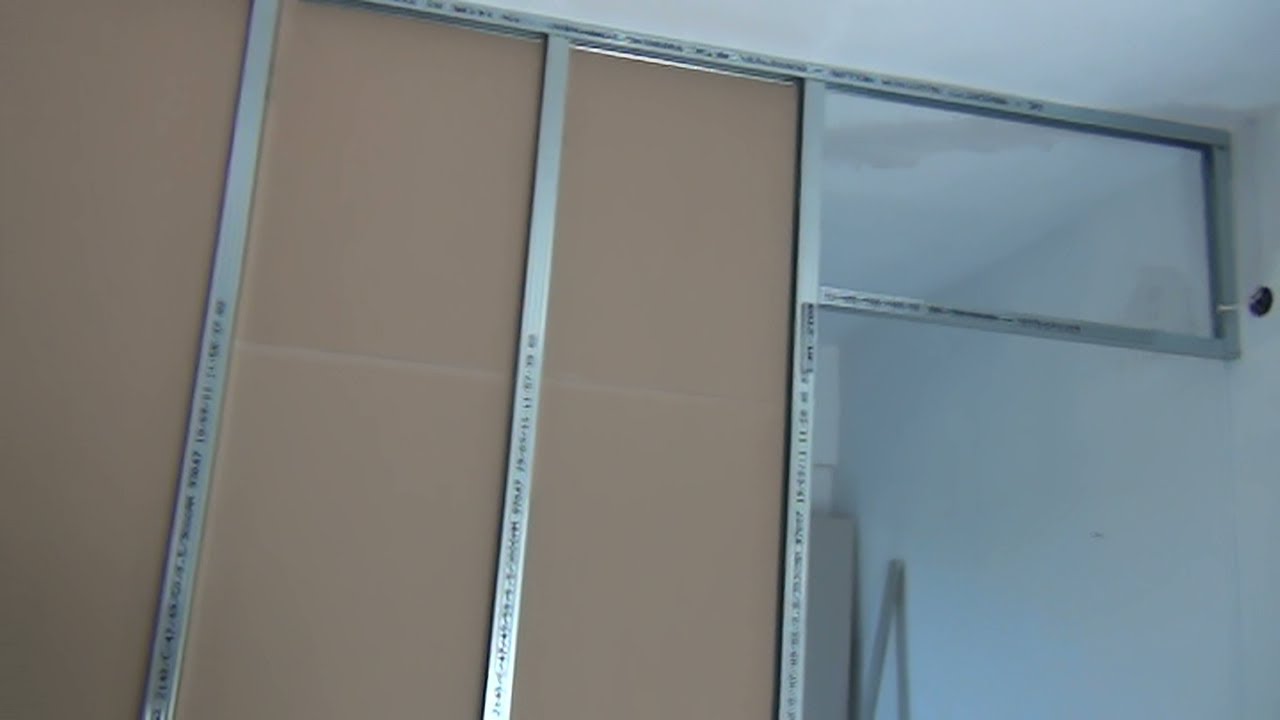 ΤΟΠΟΘΕΤΗΣΗ ΓΥΨΟΣΑΝΙΔΑΣ μέρος Α | Πως τοποθετούμε χώρισμα από γυψοσανίδα ...