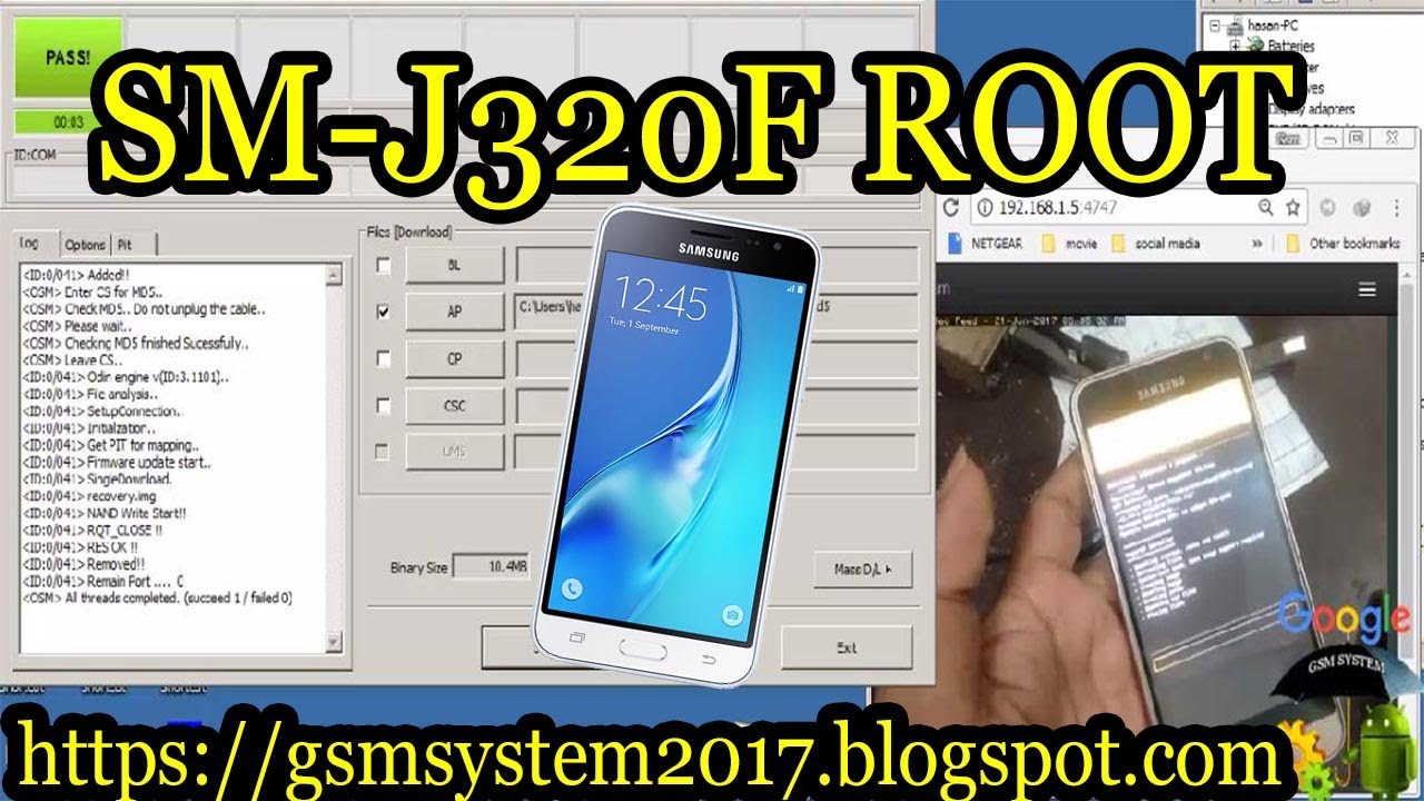 SM J320F ROOT - YouTube