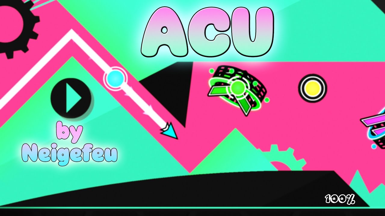 Acu by Neigefeu | Extreme Demon / 100% | Geometry Dash | Iceyolo [GD ...