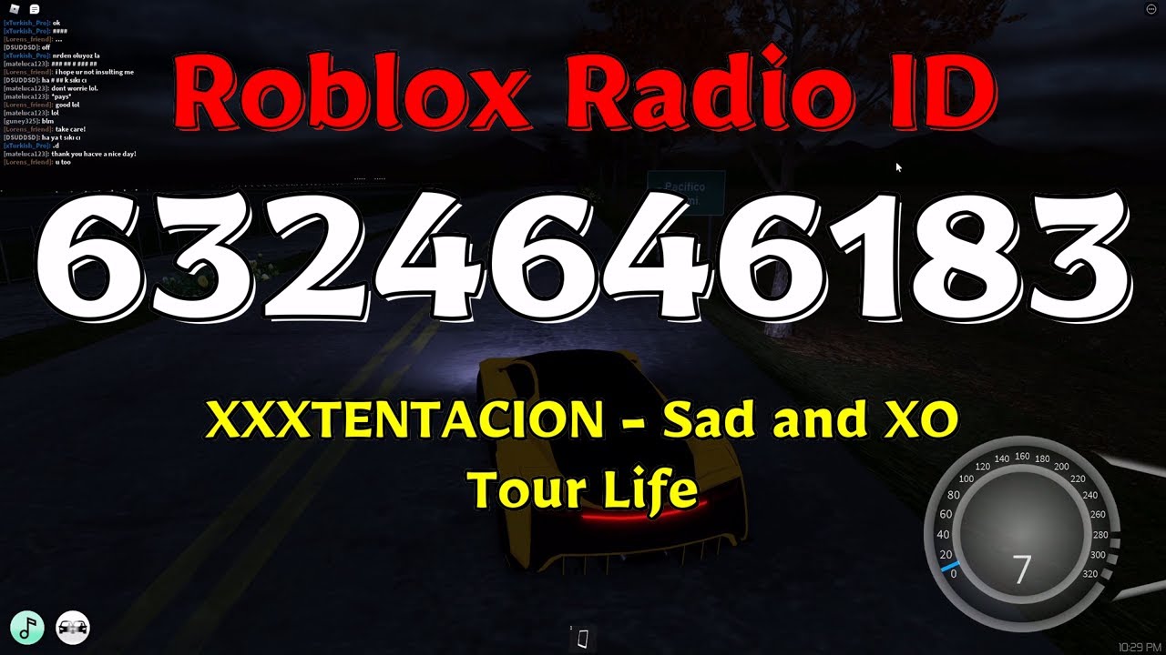 XXXTENTACION - Sad And XO Tour Life Roblox ID - YouTube