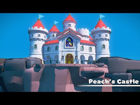 Paper Mario the Origami King Part 40: Finally, Peach's Castle! - YouTube