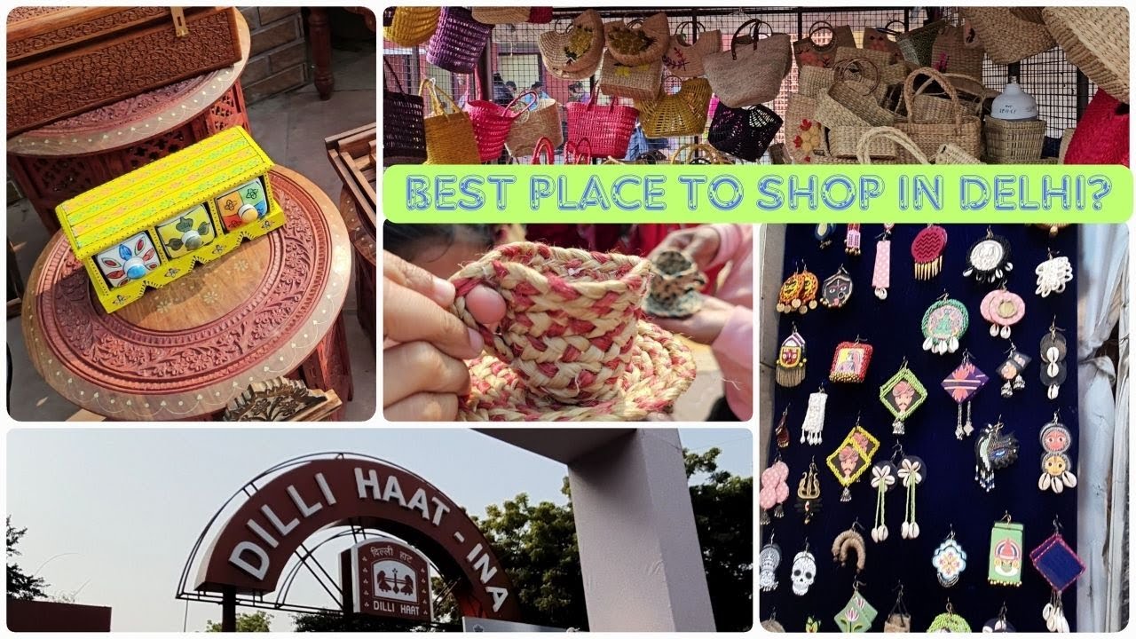 Delhi Haat INA vlog | Exploring Dilli Haat Market | Places to visit in ...