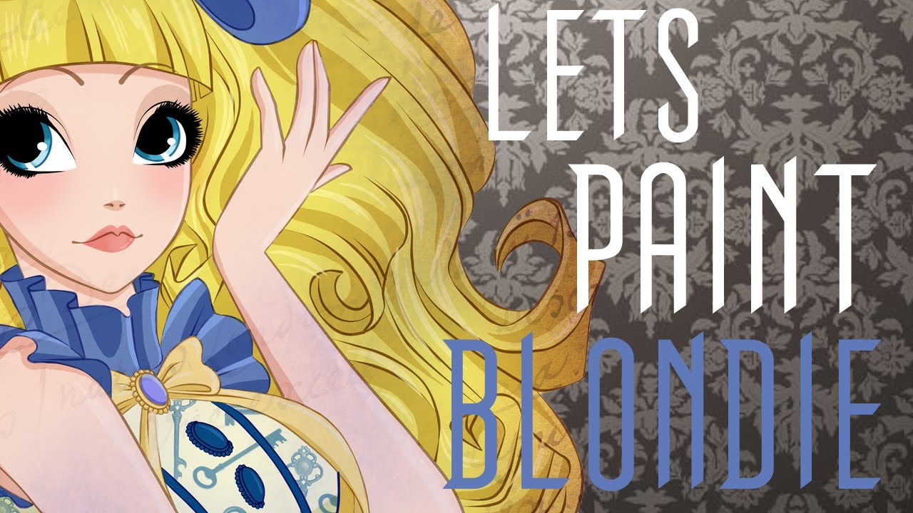 Speed Paint Blondie Locks Ever after high - YouTube