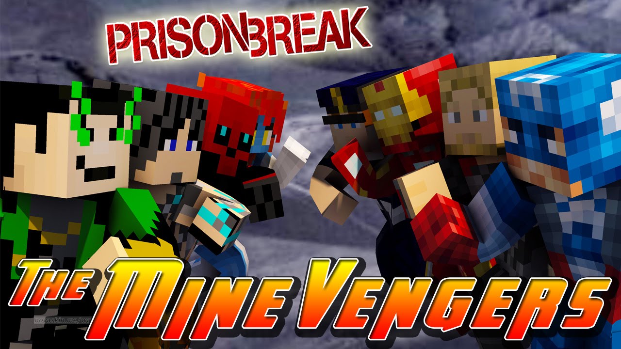 Minecraft MineVengers - HERO'S vs VILLAINS!! - YouTube