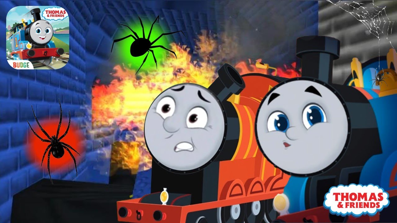 👉🕷️Thomas & Friends: Magical Tracks 👻🎃#13|JAMES Visits Spooky Haunted ...