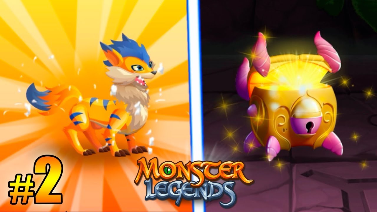 TENEMOS NUEVOS MONSTRUOS & ABRIMOS COFRE INICIAL!! Monster Legends #2 ...
