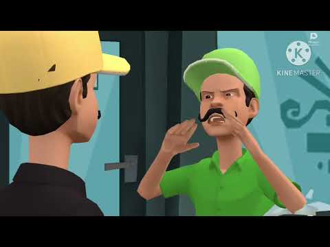 Mr W blows an air horn at Princess Daisy at Rocket Car Wash and gets ...