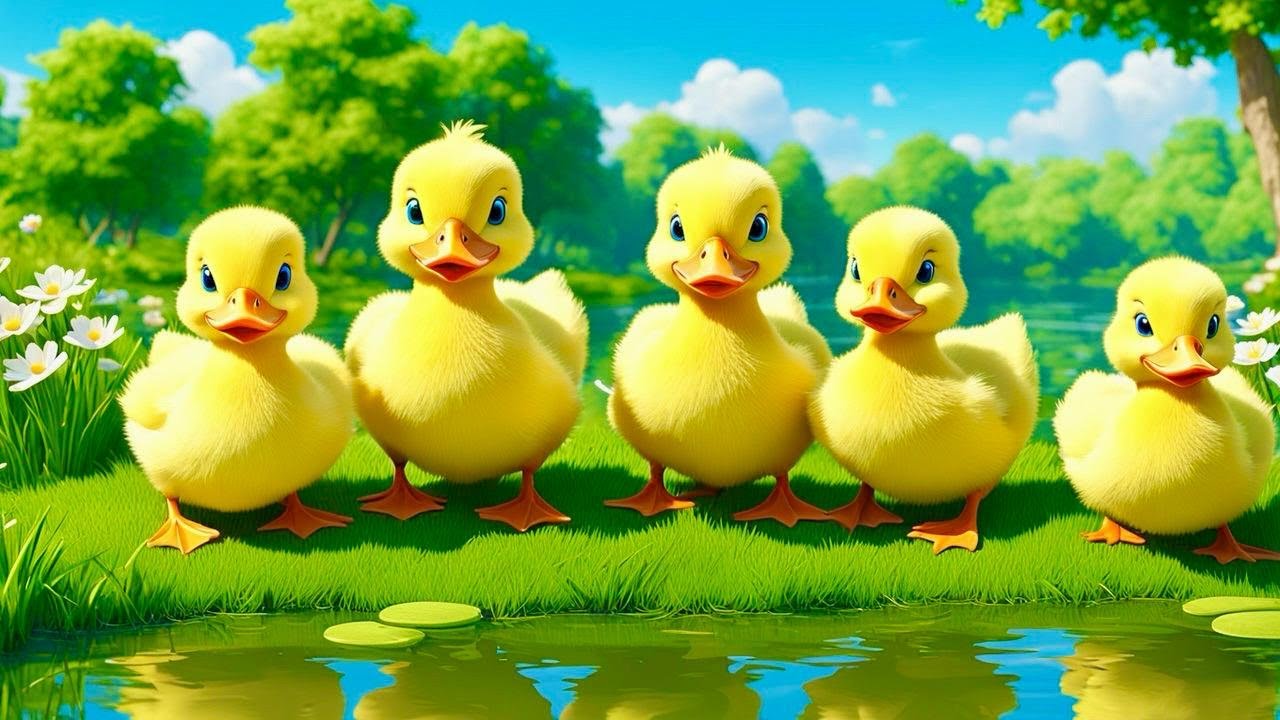 Five Little Ducks | Nursery Rhyme for Kids | Sing Along with Five ...