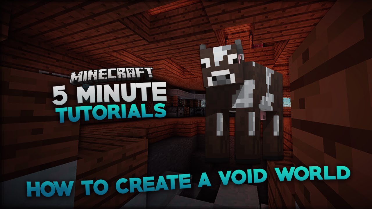 Minecraft CONSOLE TU25 | How to Make a Void World | NO PC NO MODS ...