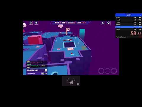 Putt Party Funnington Speedrun 1:27.57 (With Power Ups) - YouTube