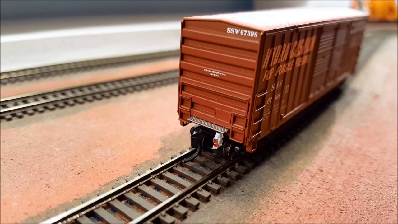 Working N Scale FRED - YouTube