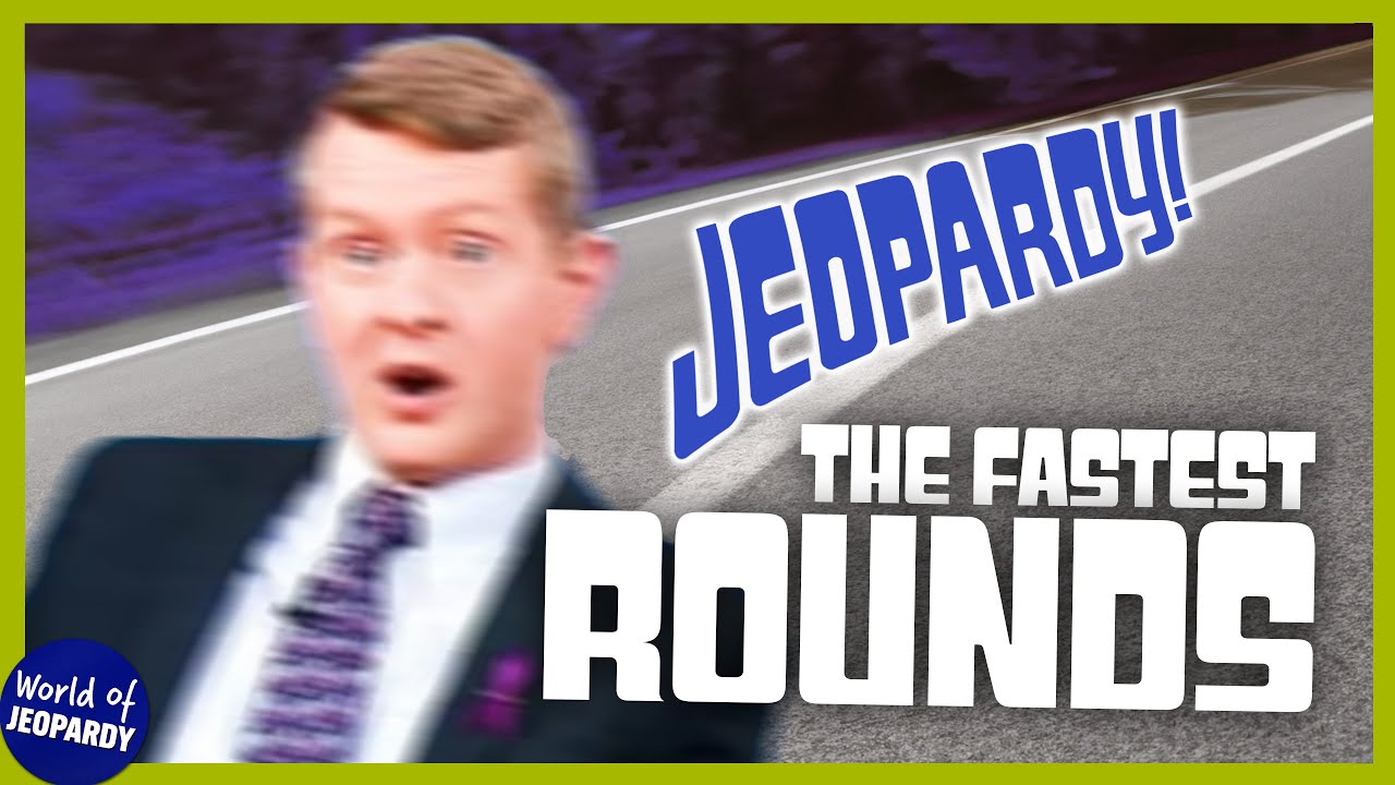 Jeopardy: The Top 20 FASTEST Rounds | World of Jeopardy - YouTube