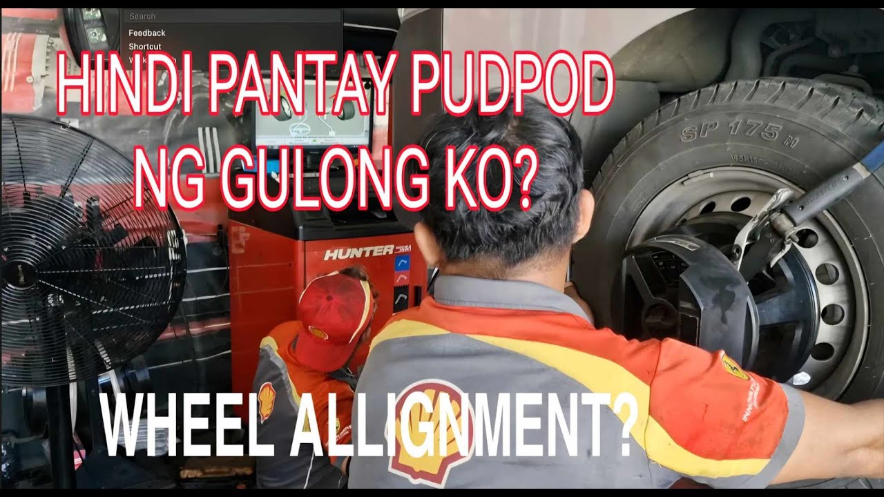 WHEEL ALLIGNMENT | HINDI PANTAY PUDPOD NG GULONG| Wales tv - YouTube