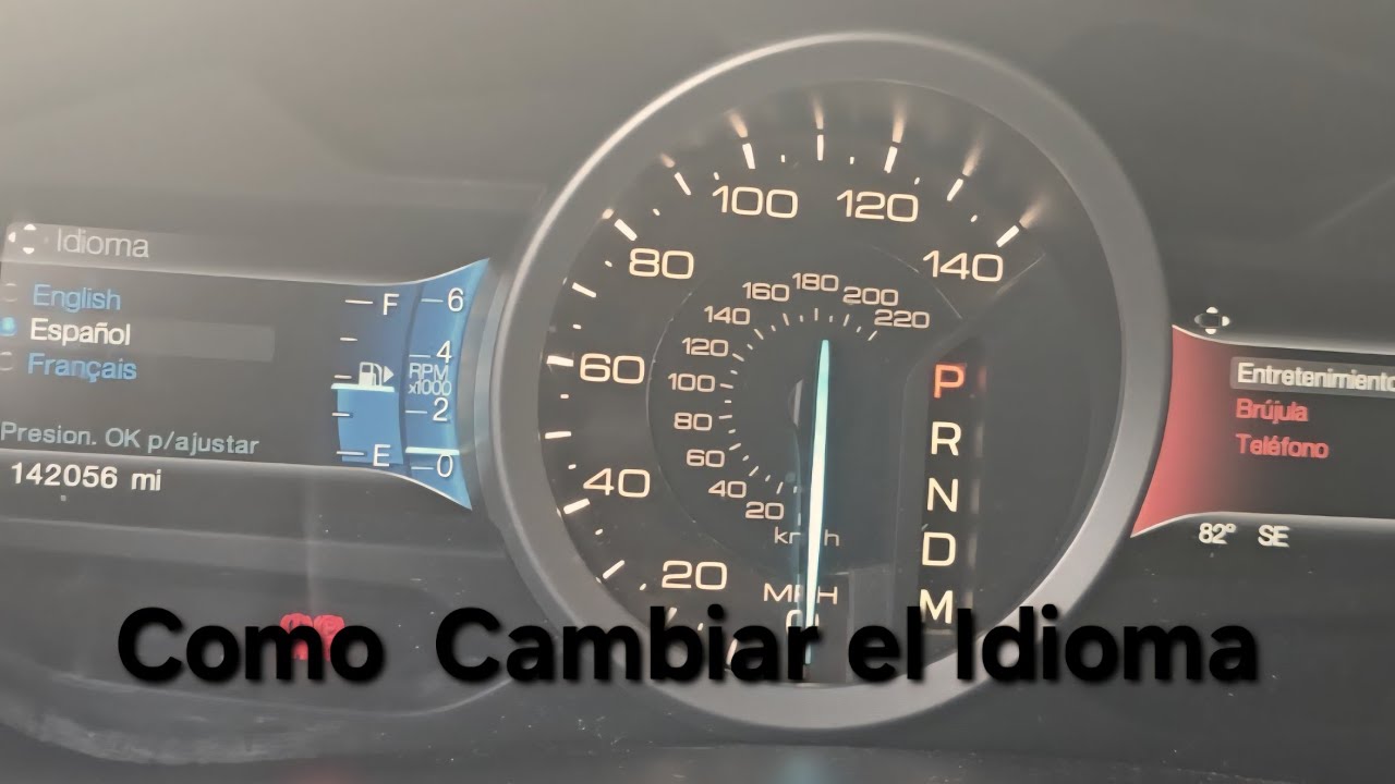 Como Cambiar el Idioma de un Ford Explorer, Escape, Fusion,F150 - YouTube