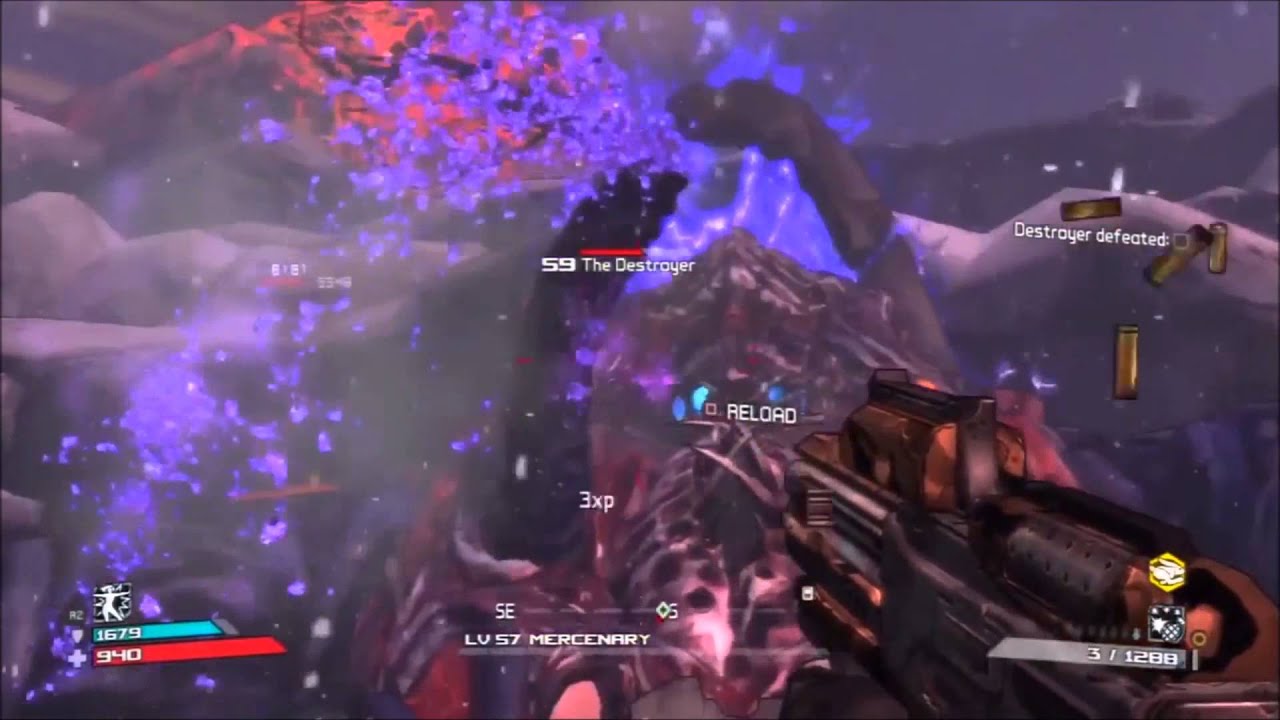 General Knoxx Vs Destroyer Borderlands 1 level 59 (WR) - YouTube