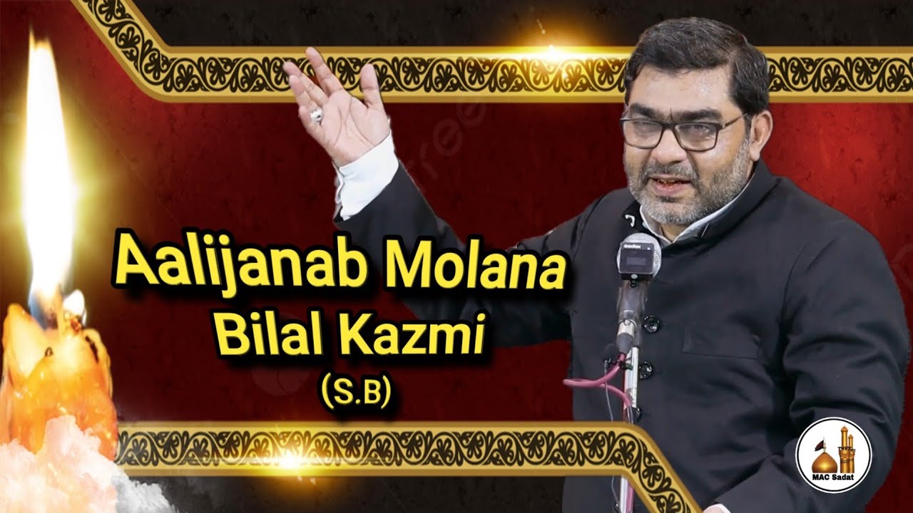 Live Majlis 2024-1445 #Aalijanab_Molana_bilal_kazmi_Shab || Choti ...
