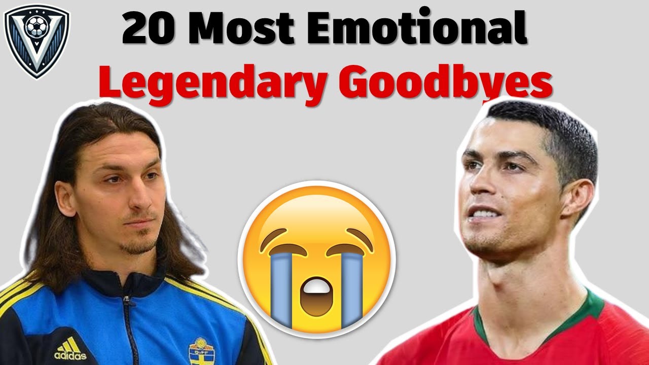 🌟 20 Most Emotional Football Farewells in History - YouTube