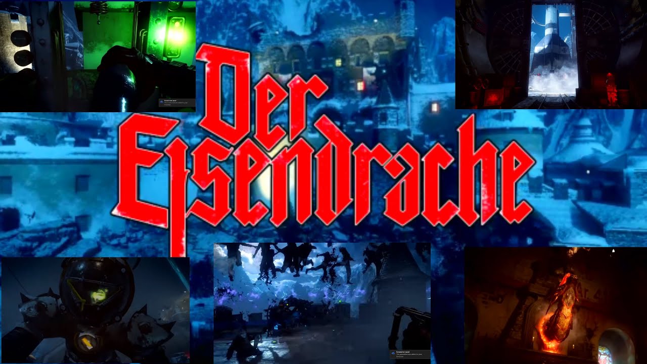 DER EISENDRACHE GAMEPLAY TRAILER BREAKDOWN PANZER, DRAGONS, and GRAVITY ...