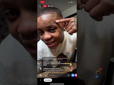 Glorilla Vs BroRilla the family feud continues *live*