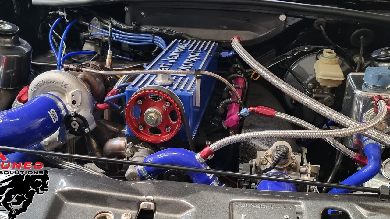Ford Sierra Pinto 2.0 Turbo tuned - YouTube