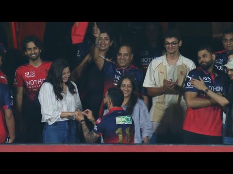 Virat Kohli down on his knees and put diamond ring on Anushka Sharma finger after RCB win - IPL 2026