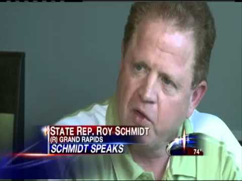 WZZM: Rep. Roy Schmidt says election fraud scheme was "not smart" - YouTube