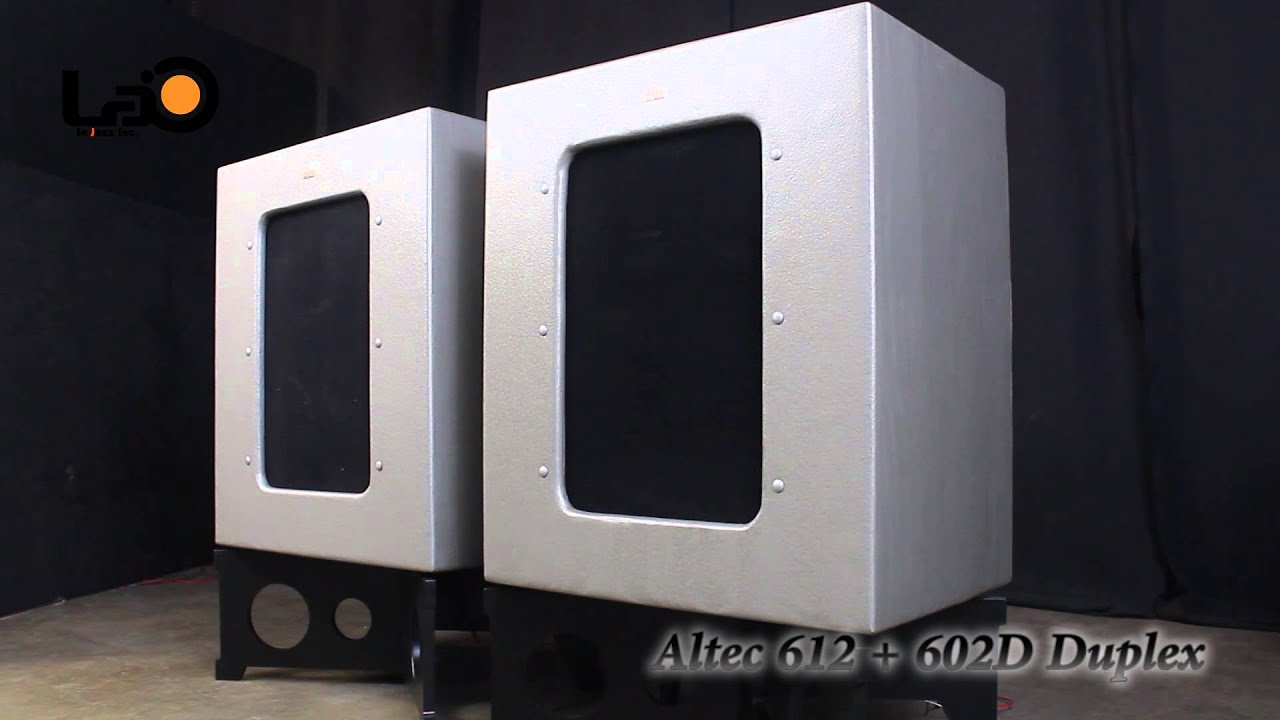 Altec 612 602 mp - YouTube