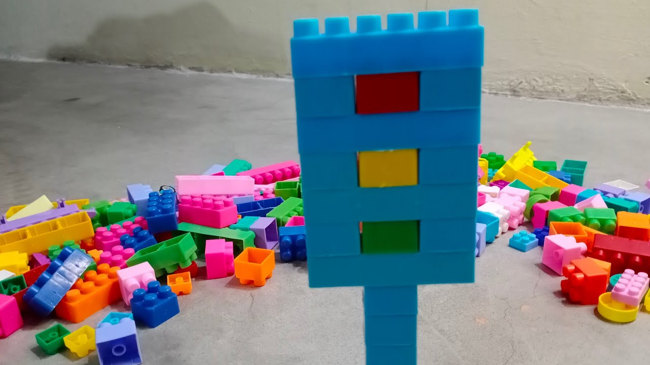 Creating DIY Traffic light ASMR buliding block/relaxtion # asmr ...